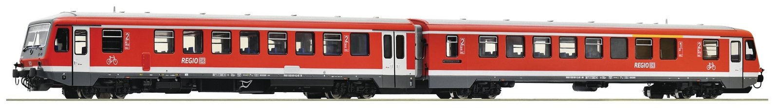 Diesel multiple unit -- Dieseltriebzug -- 628 601-6 - DB AG - HO - Roco ...